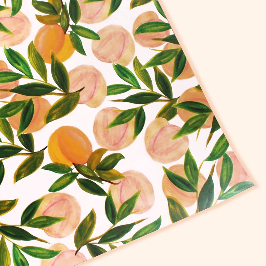 Peach Wrapping Paper – Annie Dornan-Smith